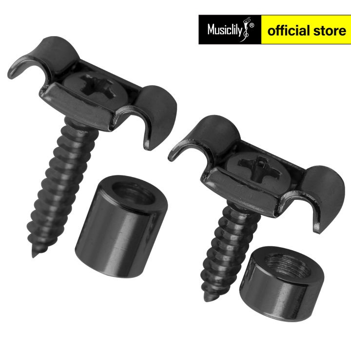 Musiclily Pro Steel Vintage Butterfly Style String Retainer String ...