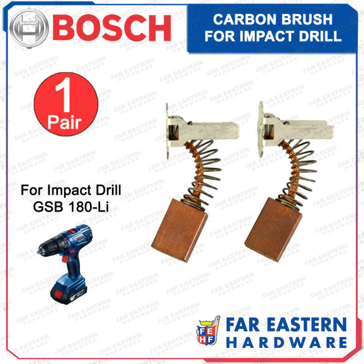 BOSCH Carbon Brush for Impact Drill GSB 180-Li #1 607 000 CZ1 RBSP ...