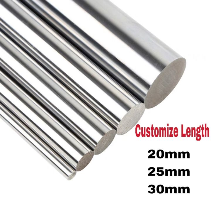 Linear Bearing Shaft Rod Bar Hardened Chrome Shaft Plated [20MM,25MM ...
