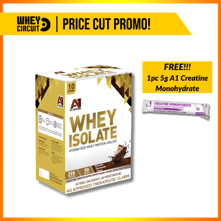 A1 Protein Whey Isolate 30g x 10 sachets | Lazada PH