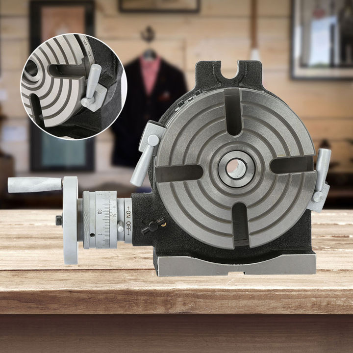 YWBL-WH HV6 Rotary Table 6 Inch Horizontal & Vertical Rotary Working ...