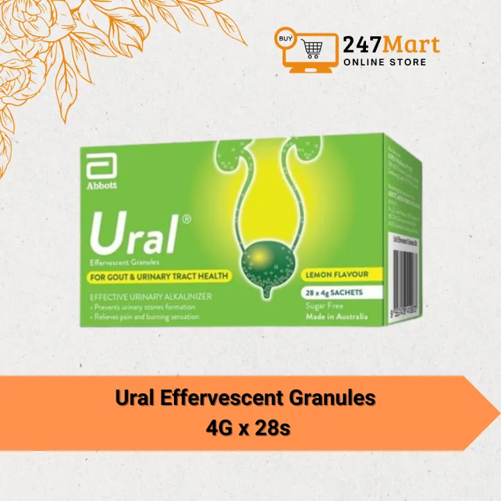 Ural Effervescent Granules 4G x 28s | Lazada