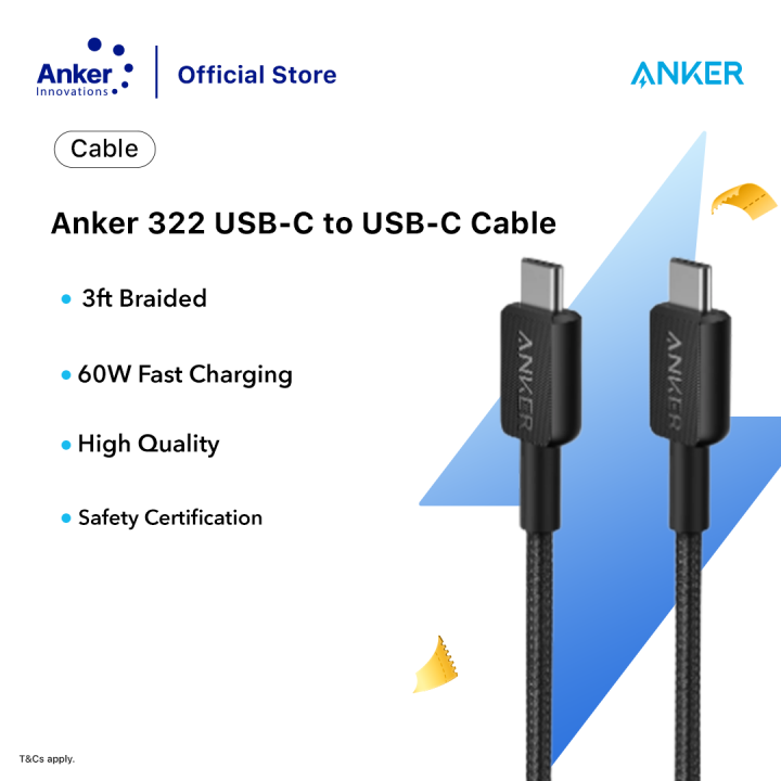 Anker 322 USB Type-C to USB-C Cable | Lazada