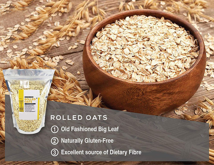 Classic Big Leaf Rolled Oats Imported From Australia 1kg REPACKED | Lazada