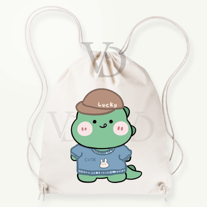 Tas Serut kanvas / tas serut korea / tas lucu/ tas gendong kanvas / tas ...