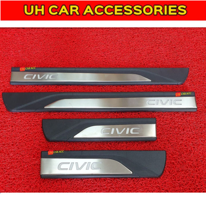 HONDA CIVIC FC 2016-2020 OEM SIDE PLATE LED SIDE DOOR STEP | Lazada