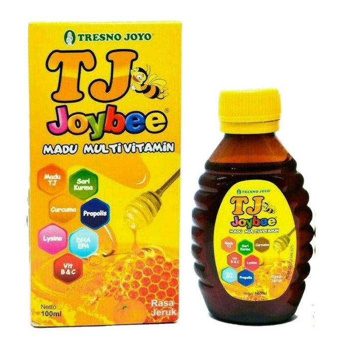 MADU TJ JOYBEE RASA JERUK 100 ML / MULTIVITAMIN | Lazada Indonesia