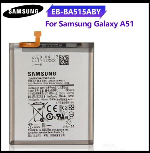 baterai batre samsung galaxy A51 ori 99% | Lazada Indonesia