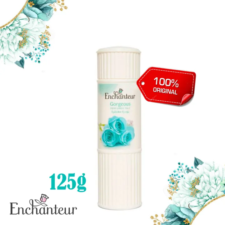 Enchanteur Gorgeous Perfumed Talc Powder Fragrant Face Powder / Smooth ...