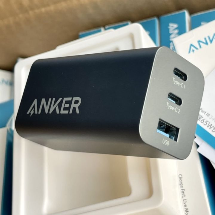 Sạc Anker PowerPort III 65W A9521 PD/PPS Hàng Used Xước | Lazada.vn