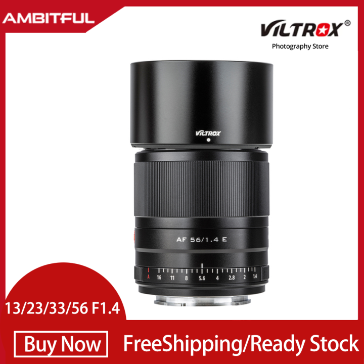 Viltrox 13mm 23mm 33mm 56mm F1.4 for Sony E Lens Auto Focus Portrait Wide Angle APS-C Vlog Lens ...