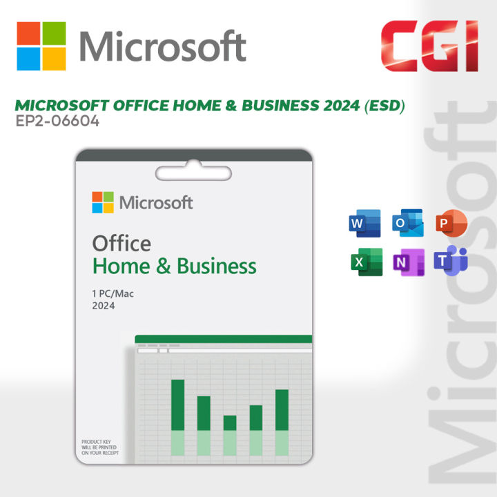 Microsoft Office Home & Business 2024 (ESD) - EP2-06604 | Lazada