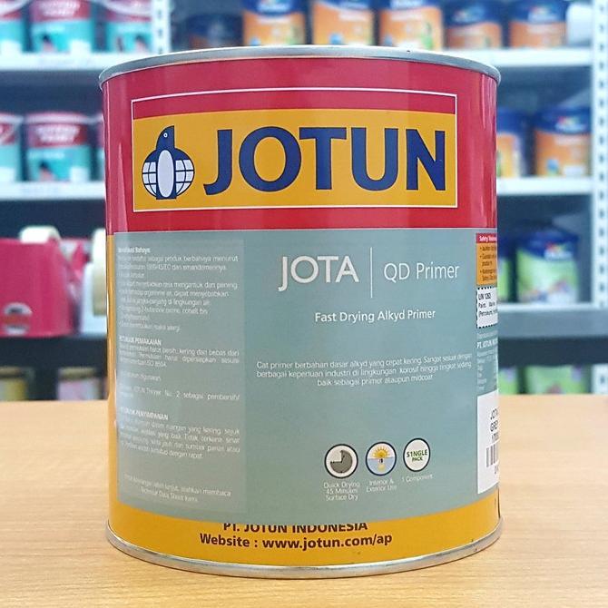 JOTUN QD PRIMER QUICK DRY PRIMER 20 LITER ZINC CHROMATE CAT DASAR BESI ...