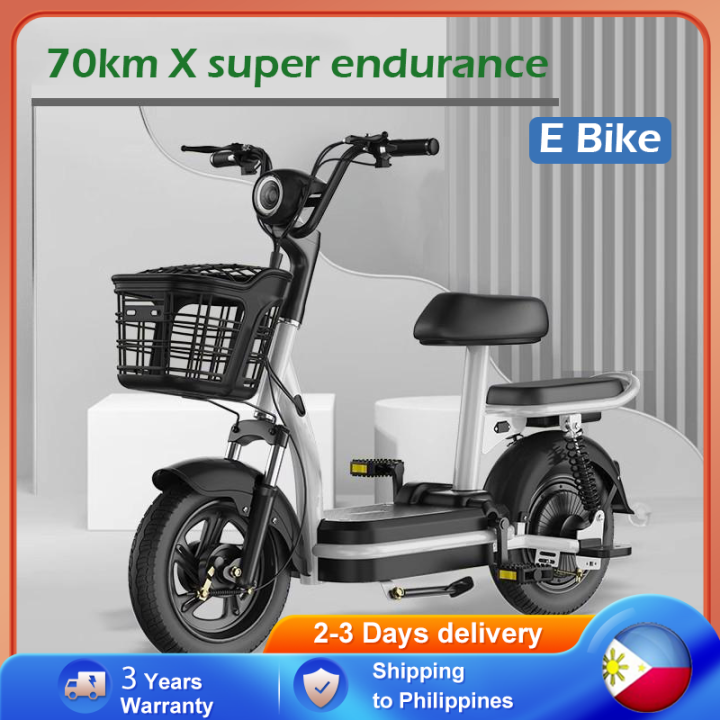 Electric Bike Lithium Battery Two-Wheeled Electric Bicycle 20Ah Cycling Lightweight | Lazada PH