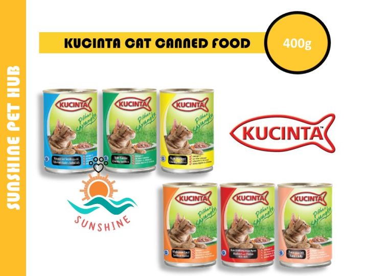 Kucinta Cat Canned Food 400G | Lazada