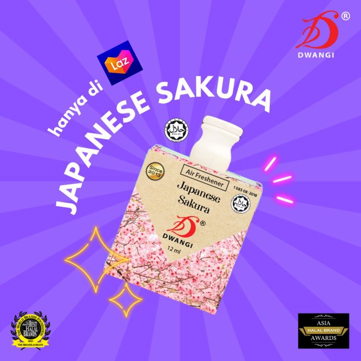 Dwangi Car Perfume Japanese Sakura | Lazada