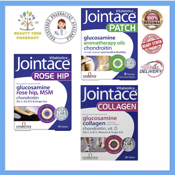 Jointace Vitabiotics Collagen 30 Tablests / Rose Hip 30 Tablets ...