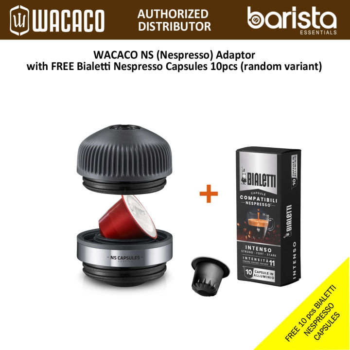 Wacaco NS Nespresso Adaptor for Nanopresso with free Bialetti Nespresso ...