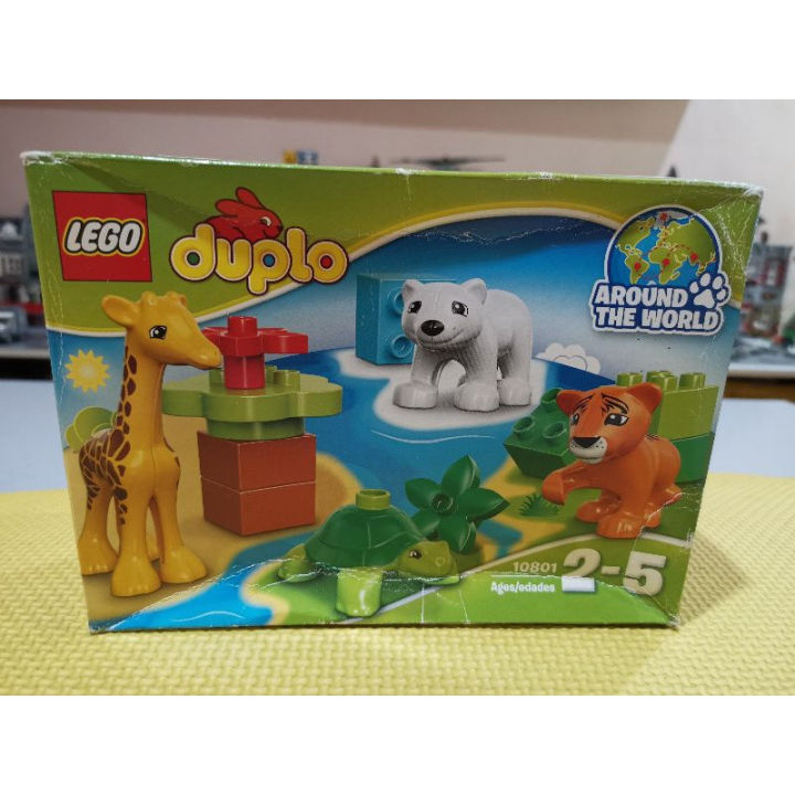 [BOB]10801 Original LEGO Duplo Around The World Baby Animals New MISB ...