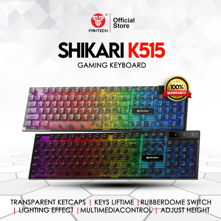 Fantech Shikari K515 RGB Membrane Gaming Keyboards | Lazada PH