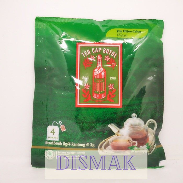 Teh Cap Botol Hijau Celup Sachet | Lazada Indonesia