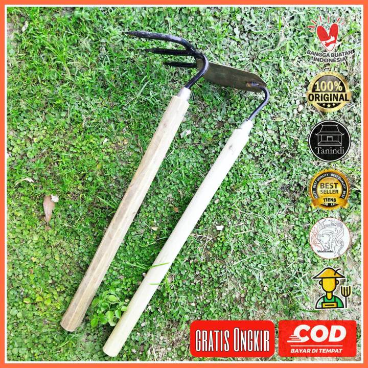 Cangkul Kecil Garu Kecil Cangkul Mini Garpu Rumput Peralatan Taman dan ...