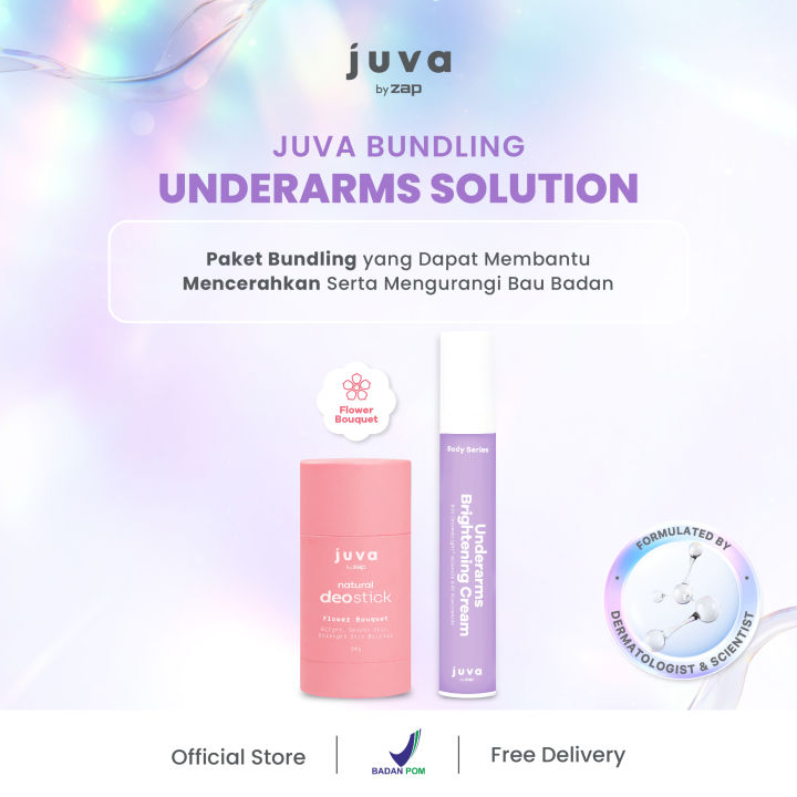 Juva Bundling Underarm Solution (Pink) | Lazada Indonesia