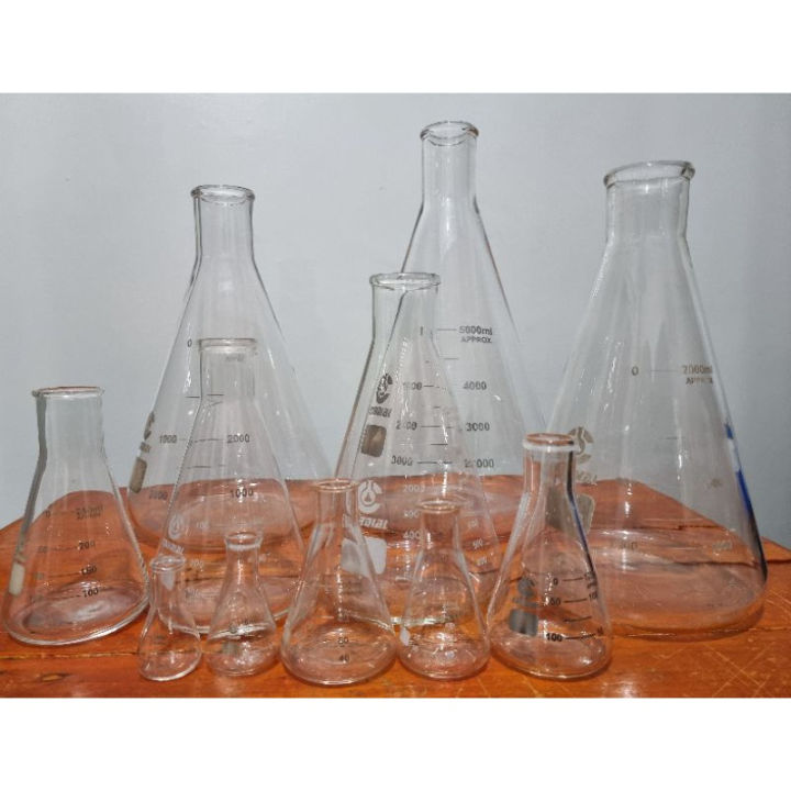 ERLENMEYER FLASK BOROSILICATE | Lazada PH