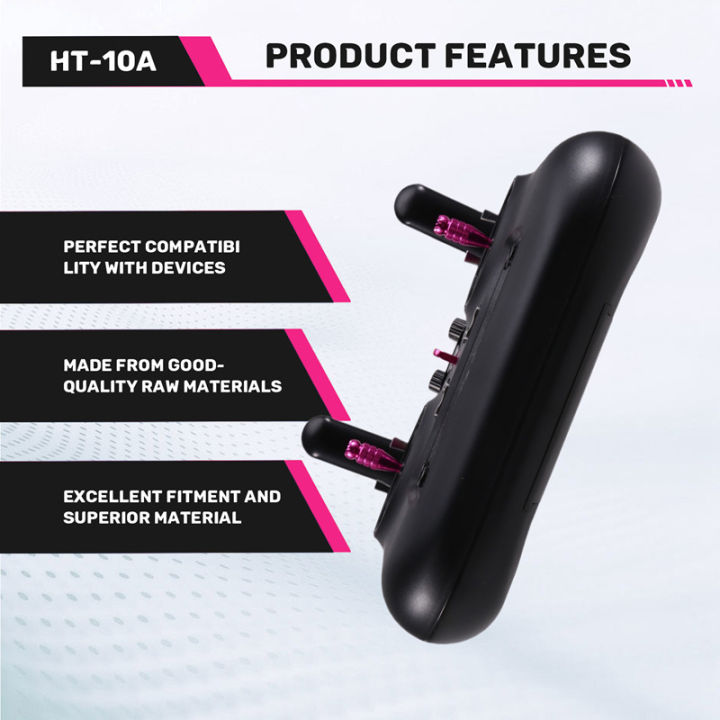 HT-10A Left Hand FPV Ten-Channel Color Screen Remote Control for Drone ...