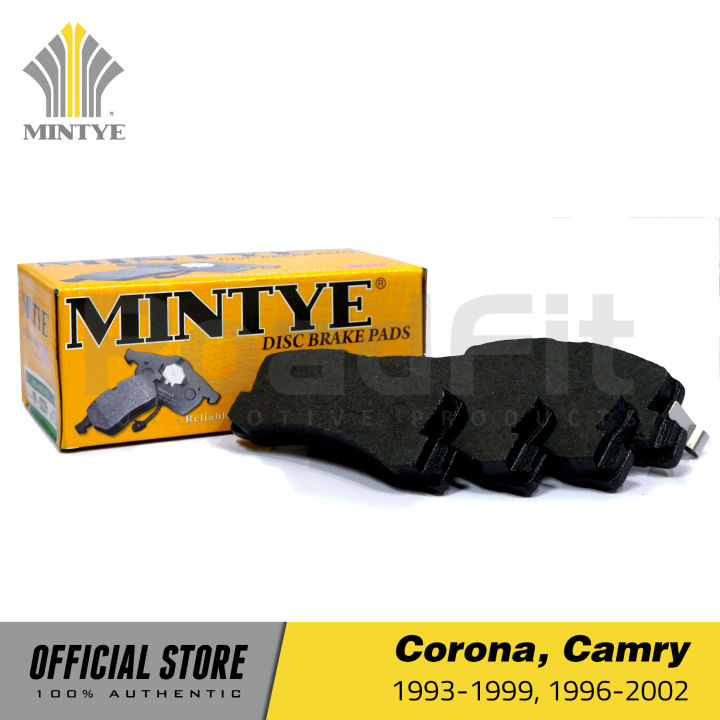 Mintye Brake Pads MP-2222H For Toyota Corona 1993-1999, Camry 1996-2002, 4pcs, Rear (DB422 ...