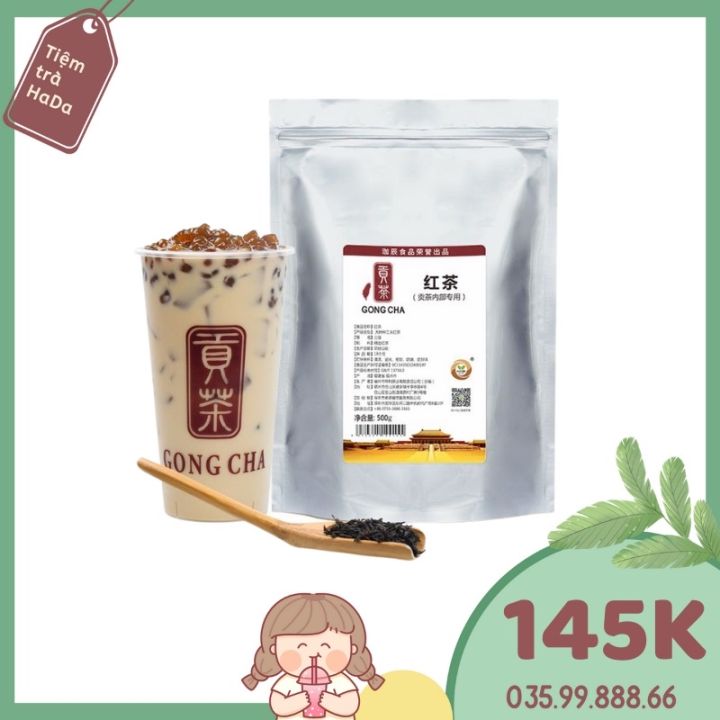 Hồng trà GONG CHA túi bạc gói 500g đặc biệt trà sữa | Lazada.vn