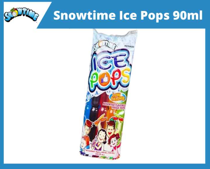Snowtime Ice pops 15pcks x 8pcs x 90ml | Lazada PH
