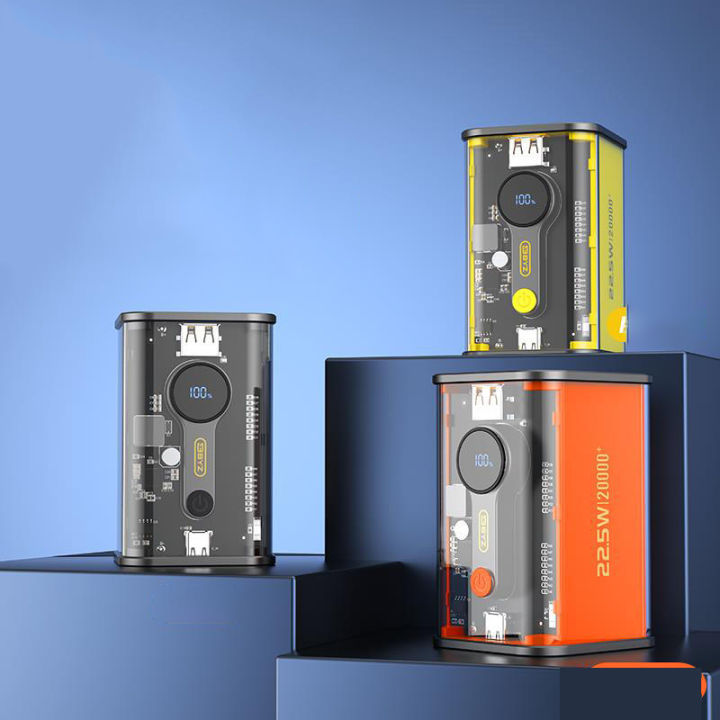 Pin Sạc Dự Phòng Trong Suốt BYZ W90 20000mah PD 22.5W 20W Sạc Nhanh ...