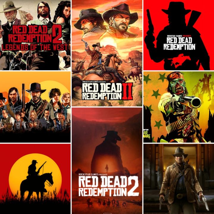 Red Dead Redemption 2 Poster A4 Size | Lazada PH