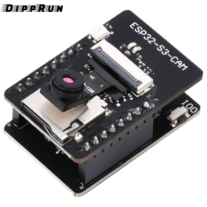 Dipprun Esp32 S3 Cam Bảng Mạch Phát Triển Wifi Mô đun Bluetooth Onboard Esp32 S3 Wroom 1 N16r8