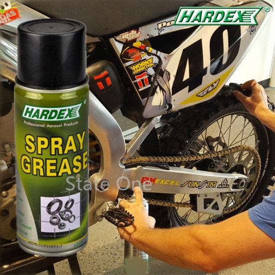 HARDEX MULTIPURPOSE AEROSOL SPRAY GREASE HD 600 400ml / 多用途保养喷射润滑剂瓶 ...