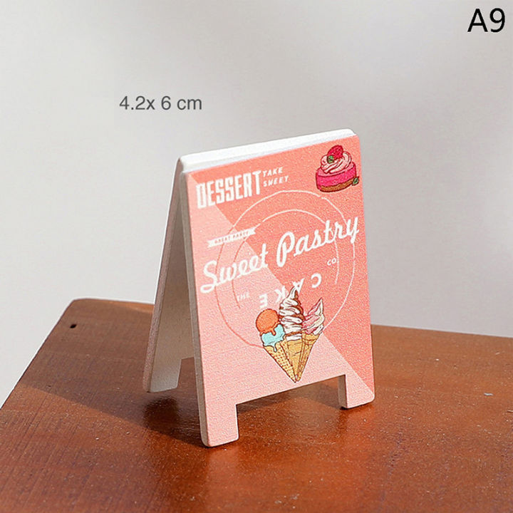 wanglianzhon Dollhouse Miniature Simulation Wooden Bakery Coffee Shop ...