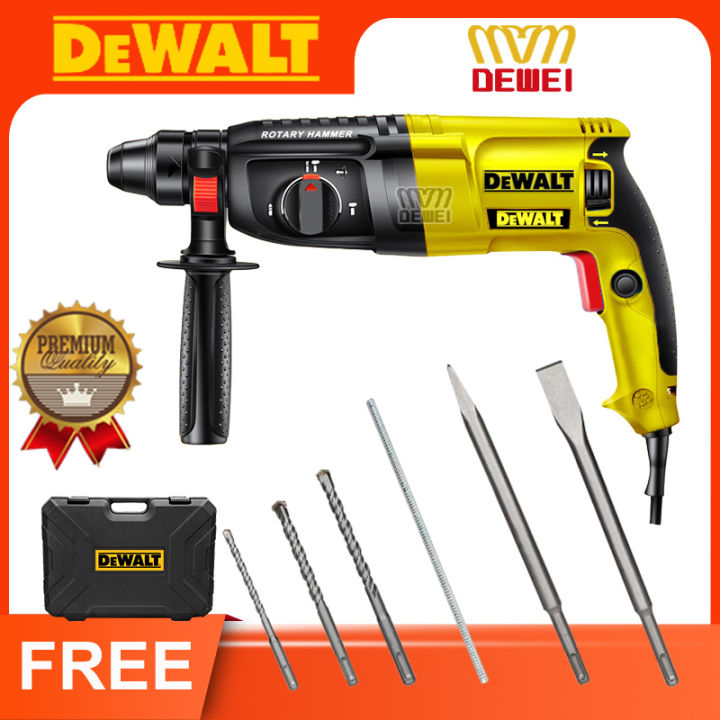 DeWalt Rotary Hammer Drill 28mm Chipping Gun 900W 26mm Demolition ...