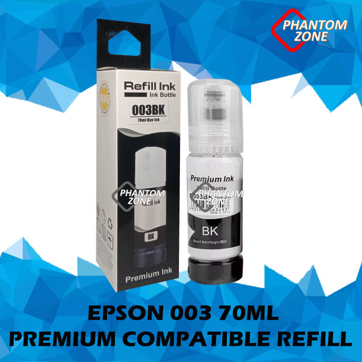 Epson 003 Compatible Ink Refill Bottle Set – For L3110, L3150, L3210 ...