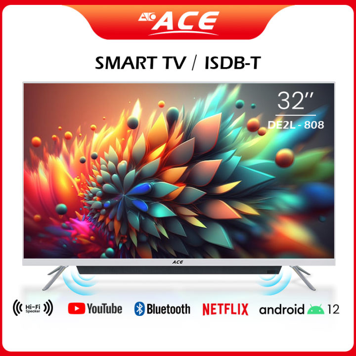 ACE 32" Smart Digital-DE2L LED-808 w/ Built-in Soundbar | Lazada PH