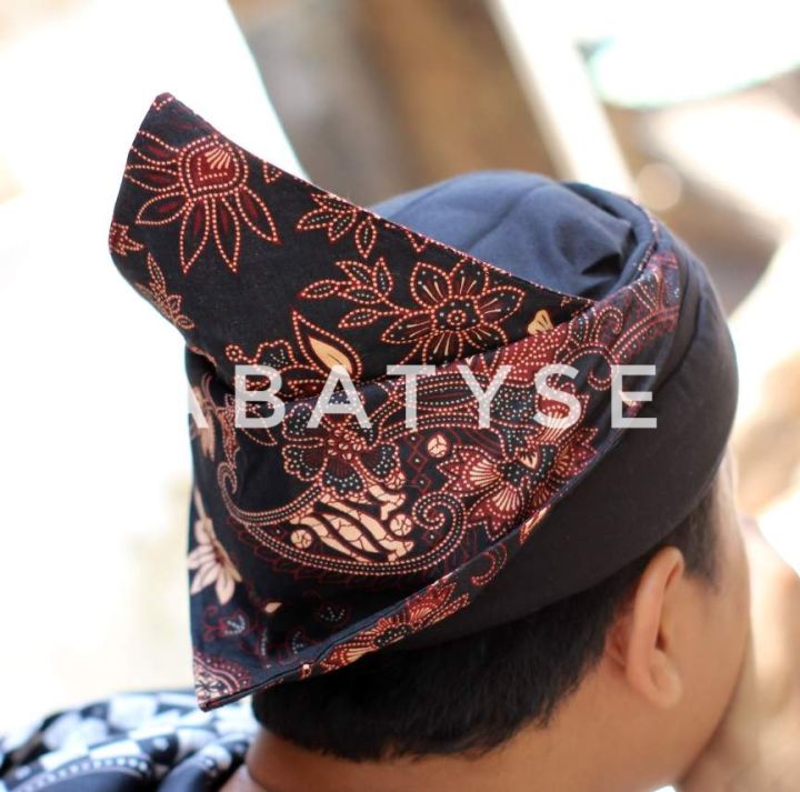 Iket Sunda Makuta Naga - Ikat Totopong Bendo Blangkon Dalang Makuta ...