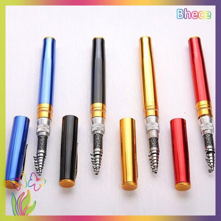 Bhece เบ็ดตกปลาขนาดเล็กแบบพับเก็บได้คันเบ็ดตกปลาขนาดเล็กพกพาได้ ...