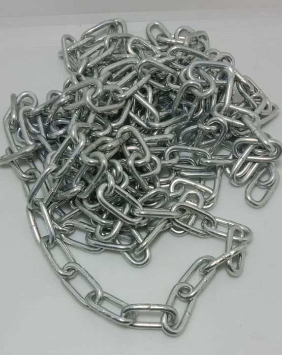 Harga Hemat !! 1,5 Meter Rantai Kapal 1/8 mm / Rantai Besi Kapal ...