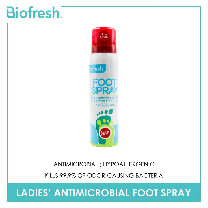 Biofresh Ladies’ Antimicrobial Sugar Plum Foot Spray 1 piece FLFS17 ...