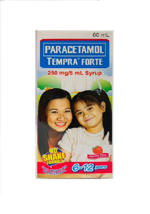 TEMPRA FORTE 250MG/60ML 6 to 12 year old | Lazada PH