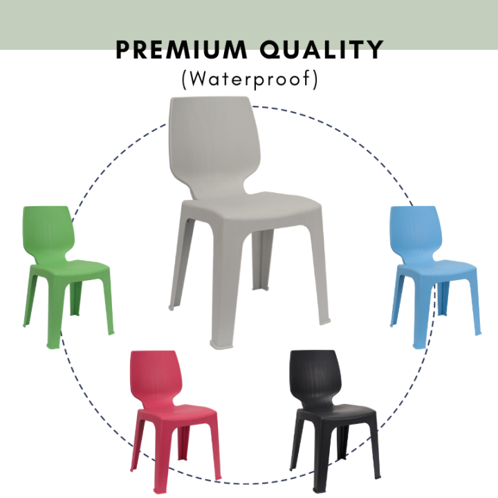 Alora Furniture - OPTIMUS Waterproof Premium Quality Plastic PVC Chair ...