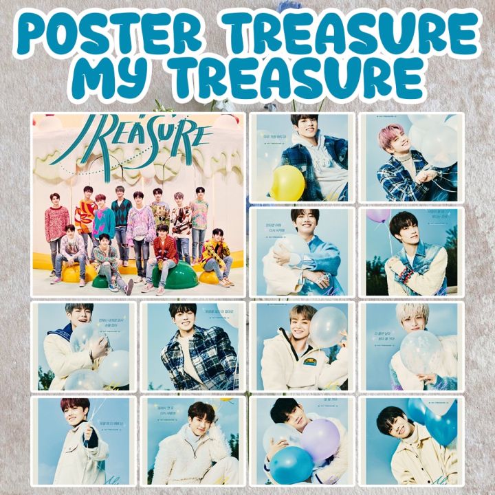 Poster TREASURE MY TREASURE | Poster Kpop A4 A5 A6 Murah Murah | Lazada ...