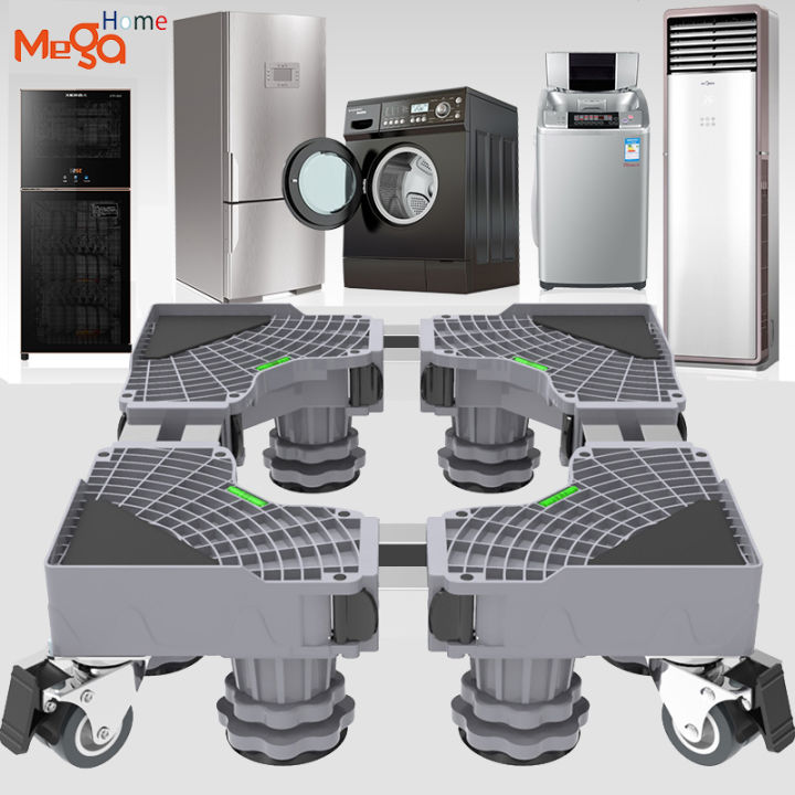 Megahome refrigerator rack stand Washing Machine Stand Ref Stand With ...