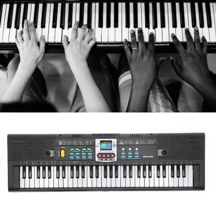 Electric Keyboard Piano 61‑Key Kids Piano Keyboard Teaching Function ...