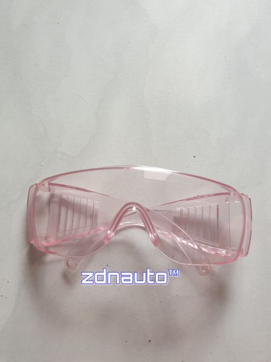 Goggle Safety Transparan Kacamata Safety Kaca Mata Lab WARNA WARNI ...